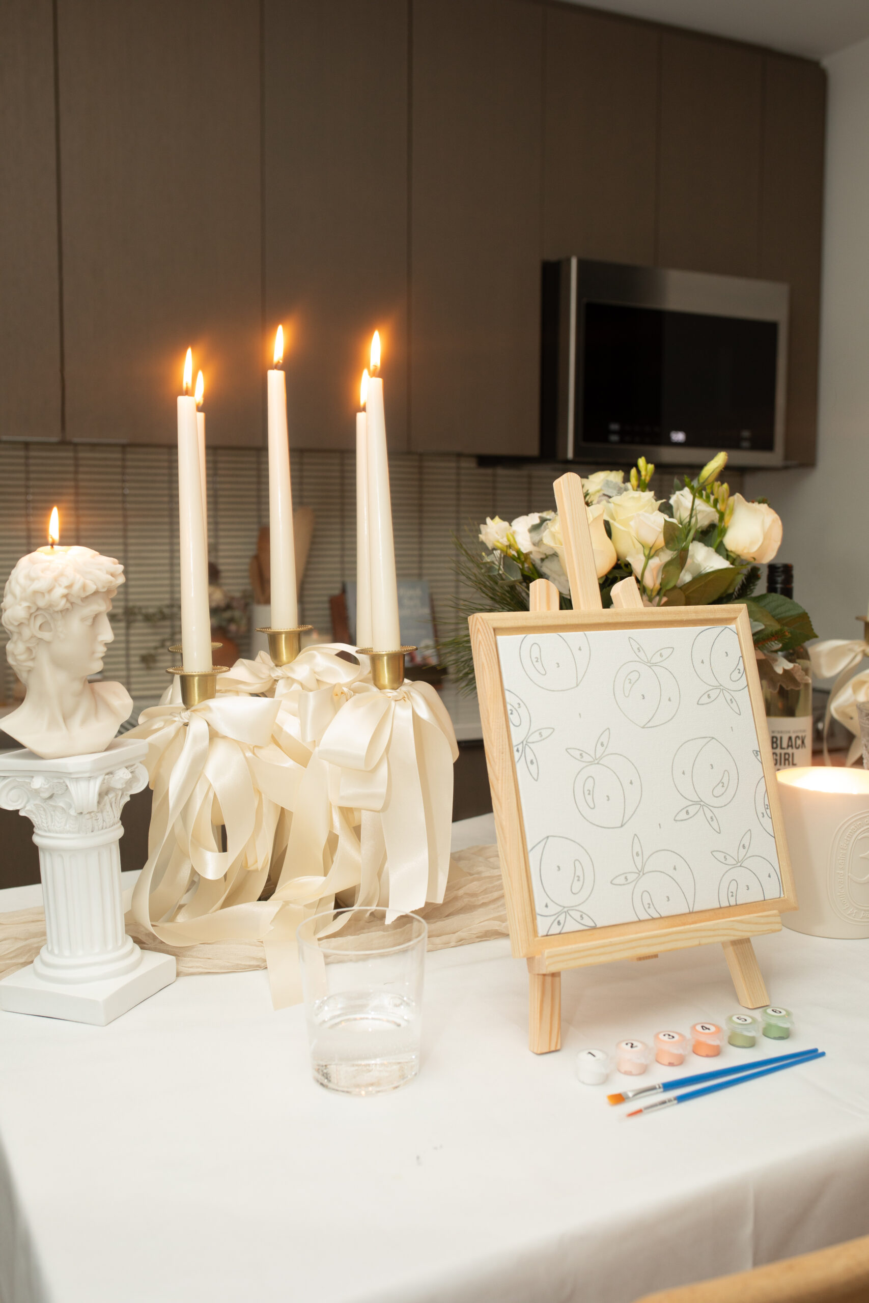 How to Host an At-Home Paint and Sip Party - #EniGivenSunday